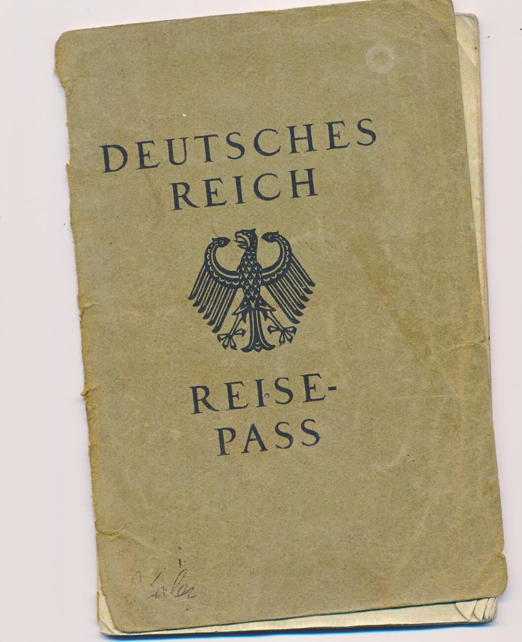 Deutschland Drittes Reich, Deutsches Reich Dokument 1926 Reisepass ...