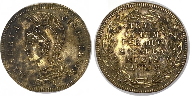 Nürnberger Rechenpfennige Jeton 1836 MINERVA - TRAIECTUM PER DUO ...