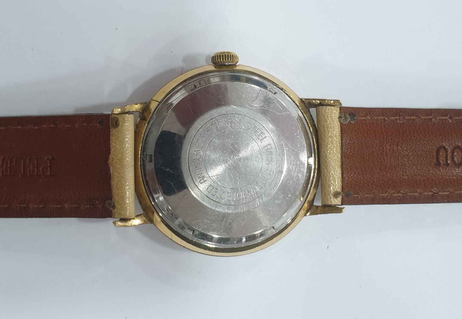 mechanische Armbanduhr vintage UROGA Super-Automatic, 30 Rubis ...