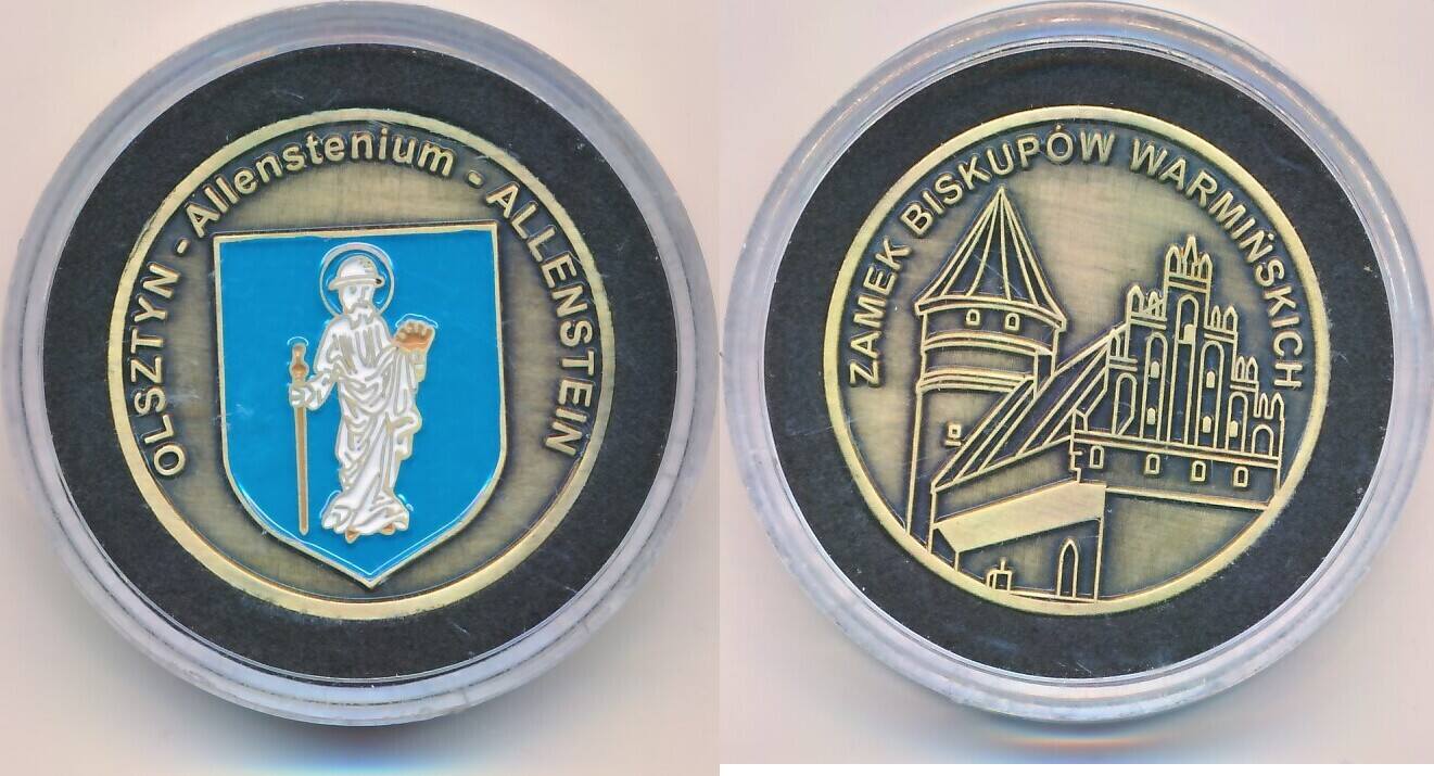 Polen Moderne Medaille Stadt Olsztyn, Allenstein EF | MA-Shops