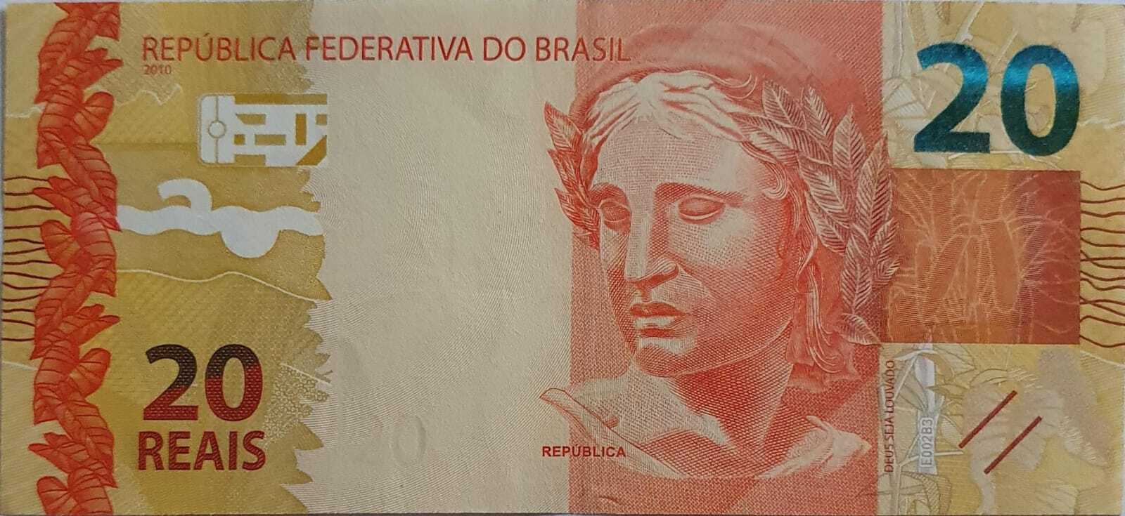 Brasilien 20 Reais 2010 Banknote fast I | MA-Shops
