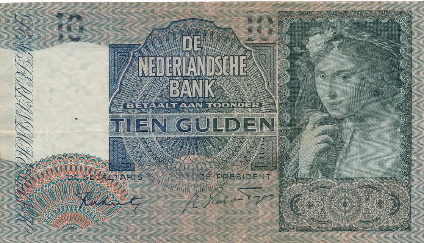 Niederlande 10 Gulden 28.09. 1941 Tien Gulden VF | MA-Shops