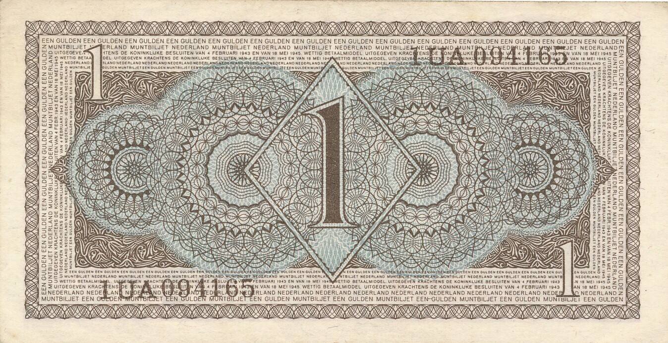 Niederlande 1 Gulden 1949 Een Gulden EF | MA-Shops