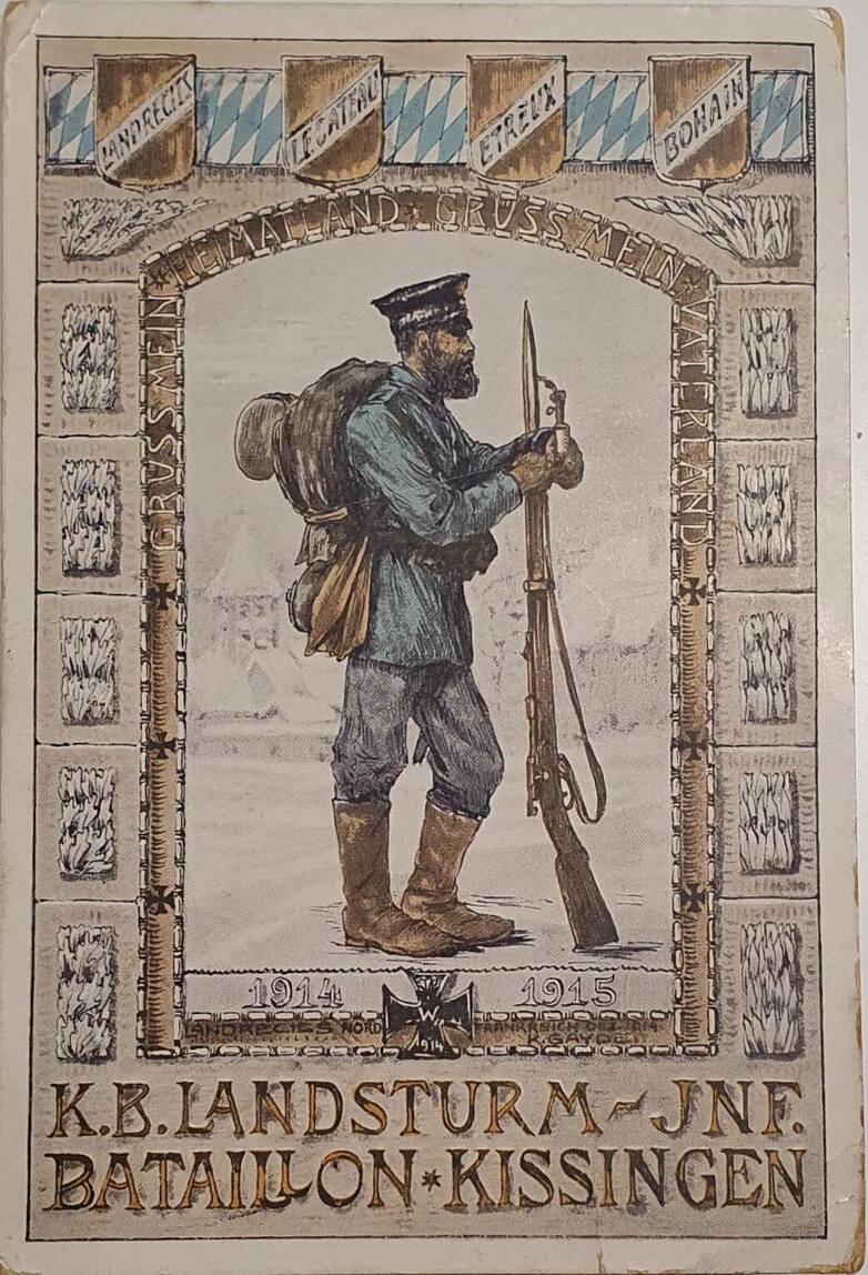 Deutschland Deutsches Reich AK Ansichtskarte Postkarte, I. WK Weltkrieg ...
