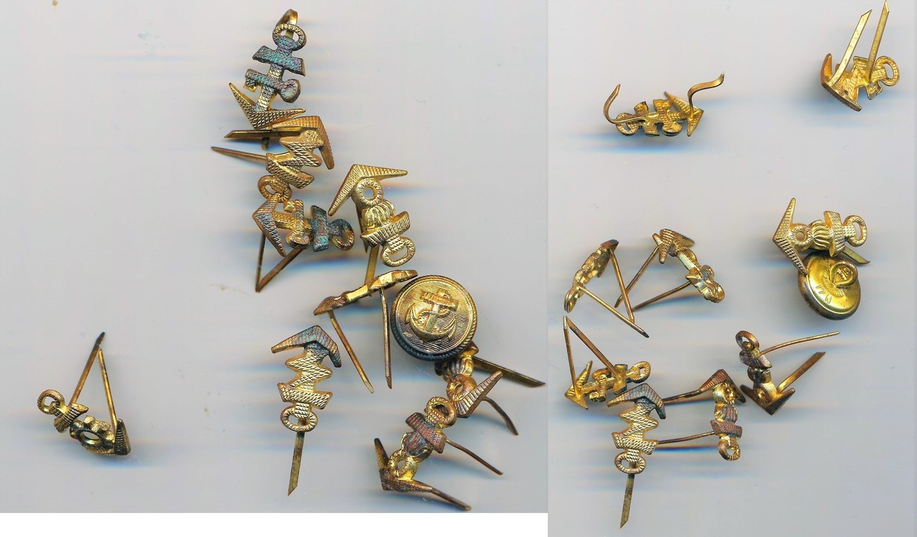 Deutschland Lot 10 Stück Anker Concho Niete Anchor Segeln Marine ...