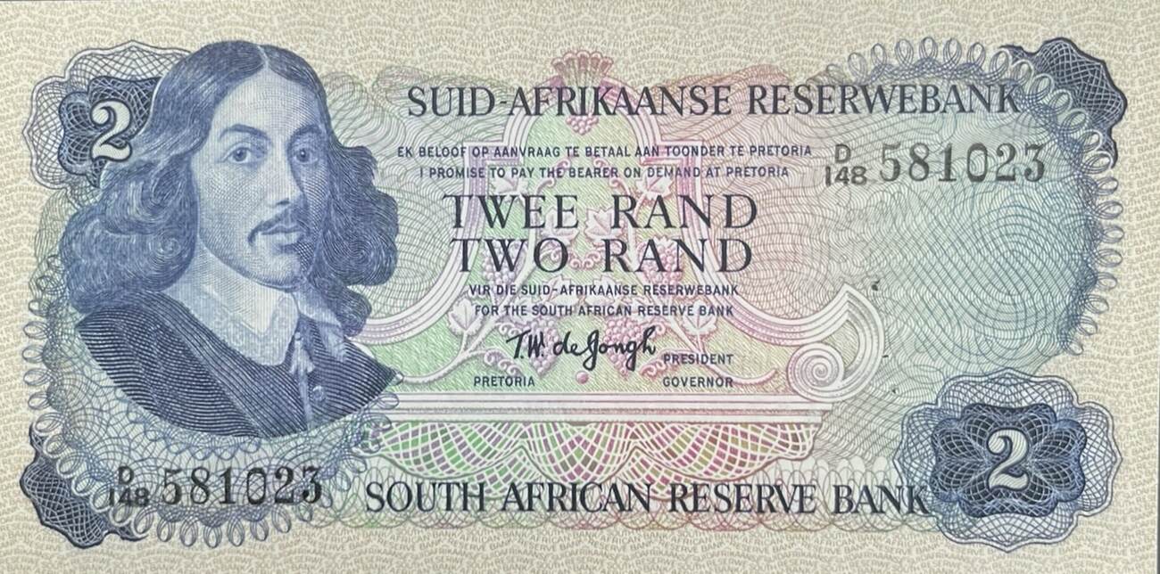 Südafrika 2 Rand (1973-75) Banknote I | MA-Shops