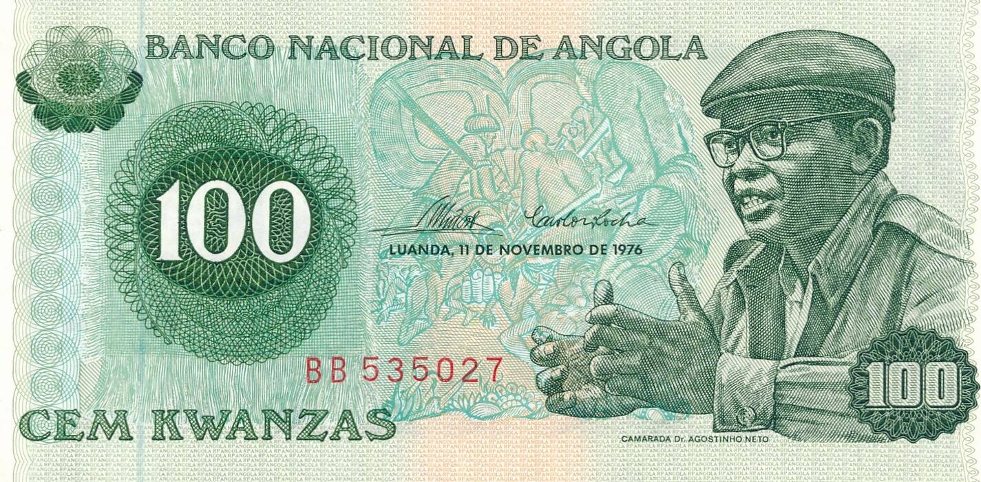 Angola 100 Kwachas 1976 I, GEM UNC | MA-Shops