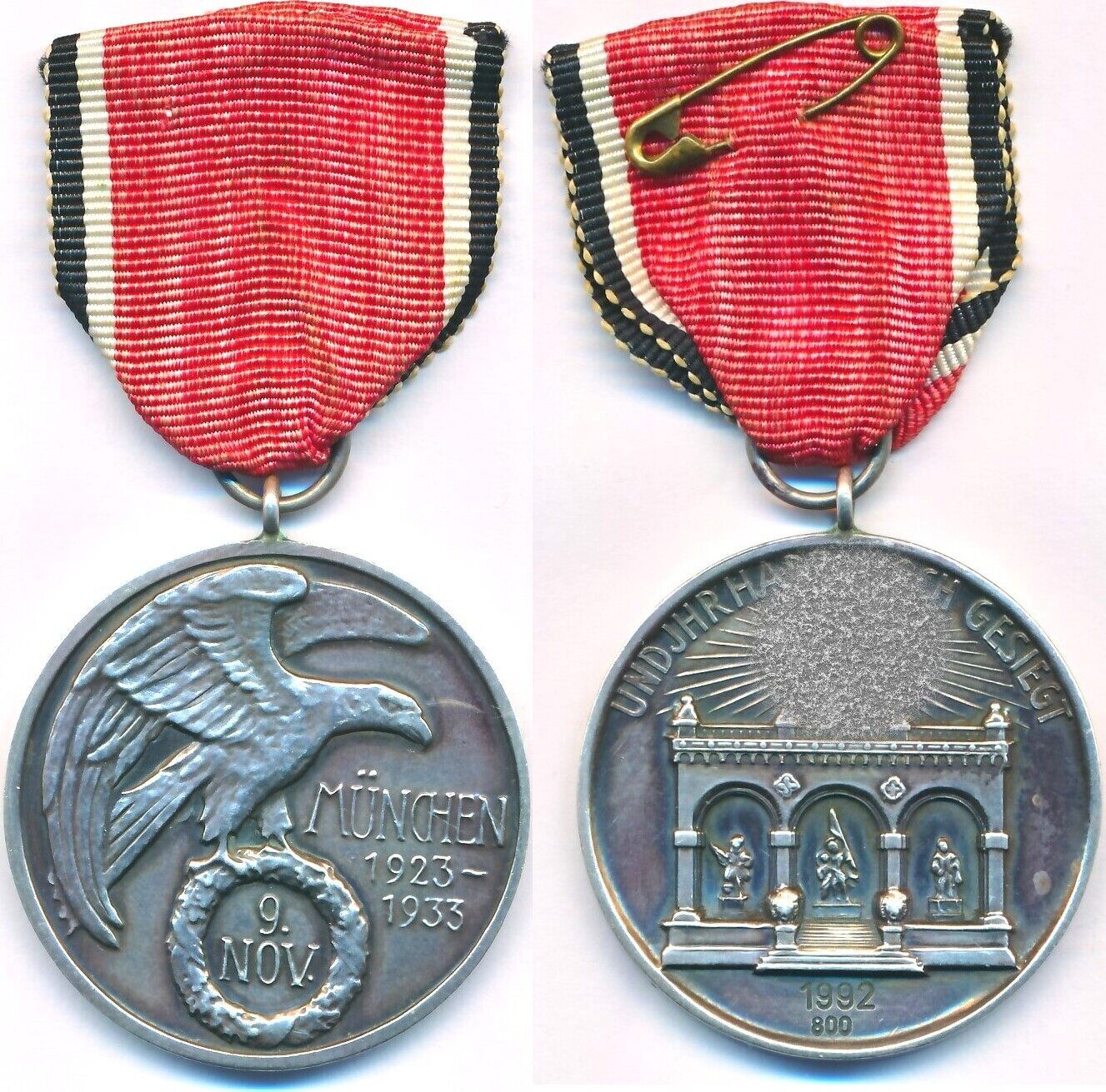 Deutschland Drittes Reich II.WK Abzeichen Ehrenzeichen Orden 1992 (1933 ...