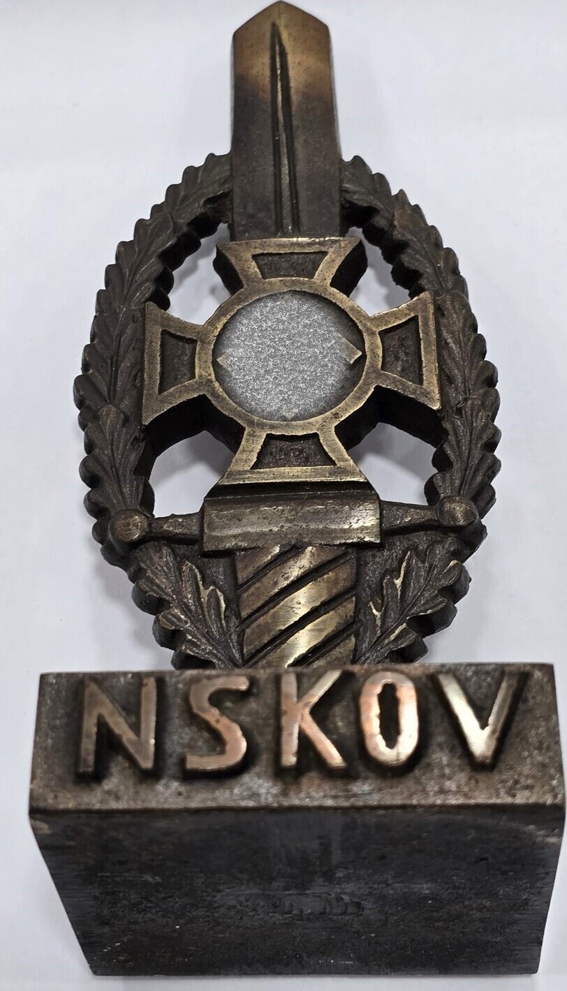 3. Reich Deutschland Bronze Tischbronze II.Weltkrieg Propaganda 1934 ...