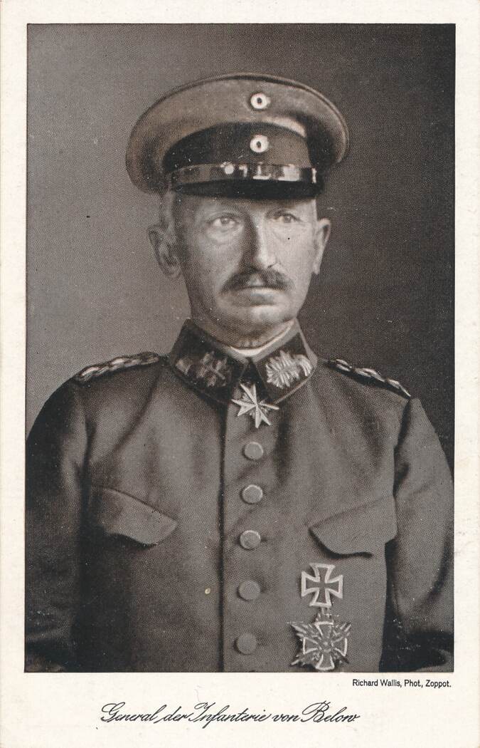 Deutschland Kaiserreich AK Postkarte Ansichtskarte General Otto von ...