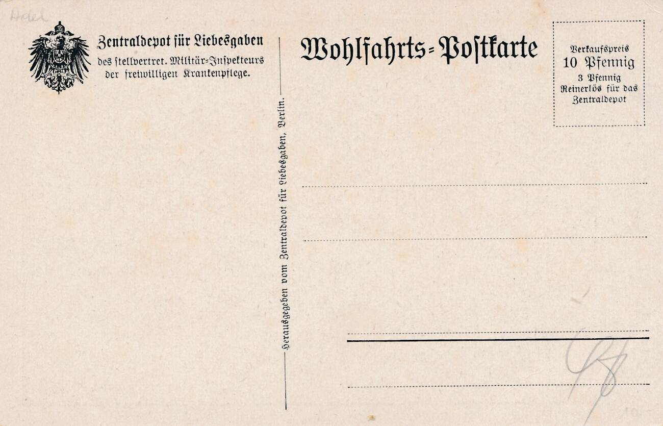 Deutschland Kaiserreich AK Postkarte Ansichtskarte General Otto von ...