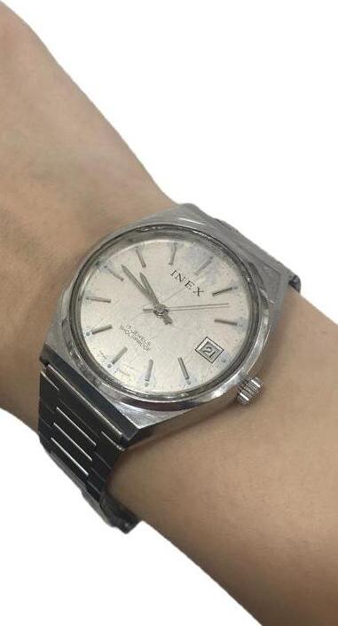Herrenarmbanduhr vintage Inex Automatic Uhr Armbanduhr Swiss Made 17 ...