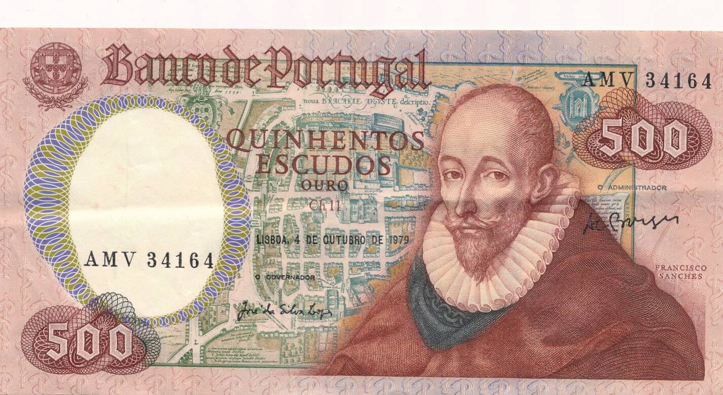 Portugal 500 Escudos 1979 Banknote VF | MA-Shops