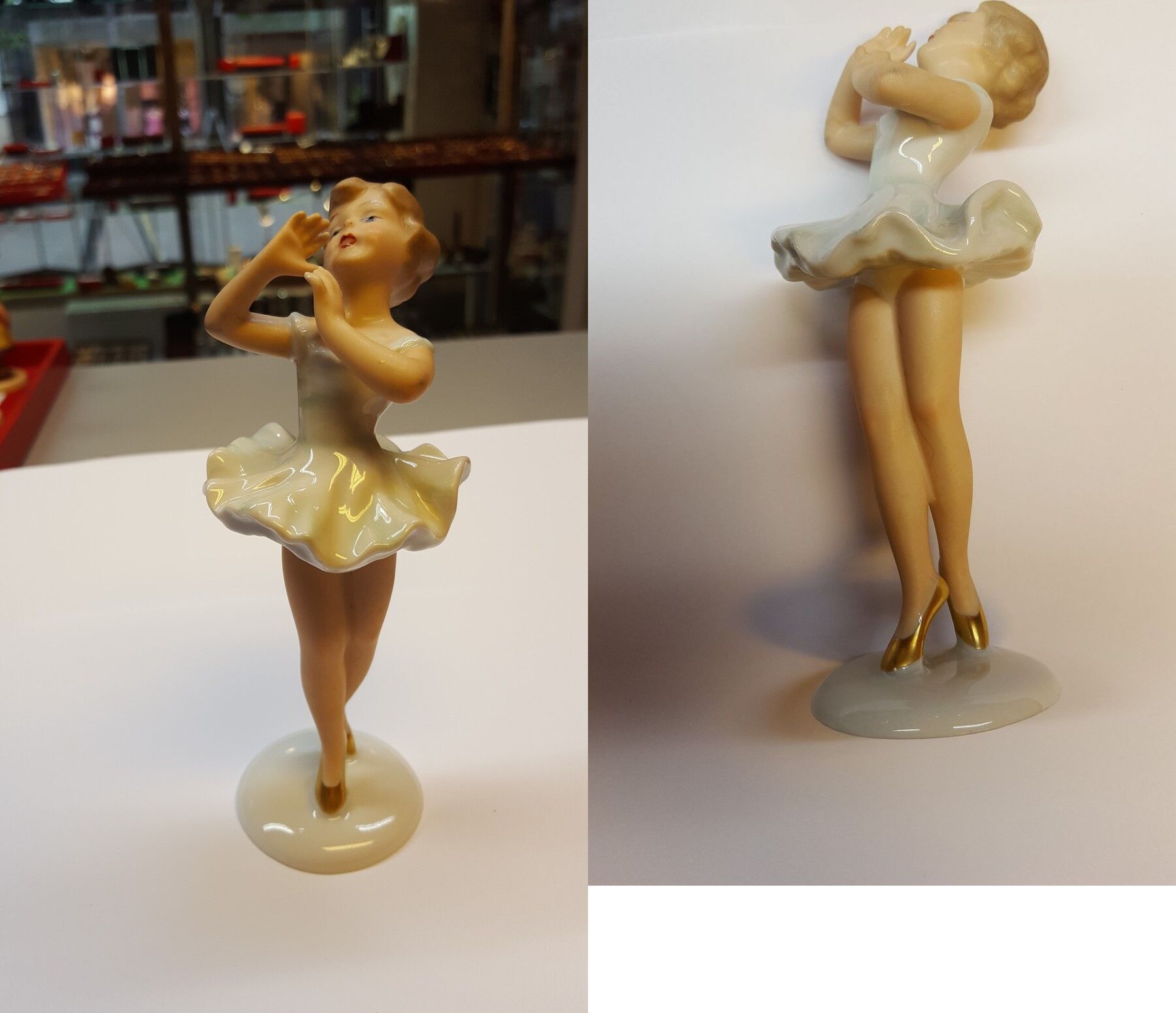 Wallendorf Porzellen Figur Ballerina Tanzerin | MA-Shops