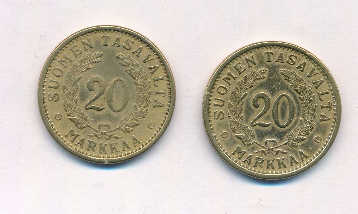 20 Markkaa 1939 Finnland 1937 und | MA-Shops