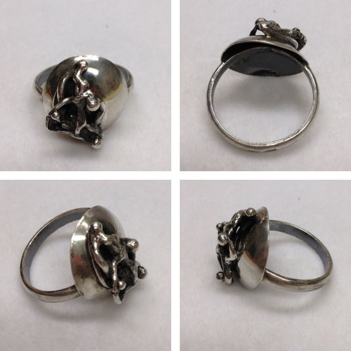 Antiker Ring Silberring 800er Silber | MA-Shops