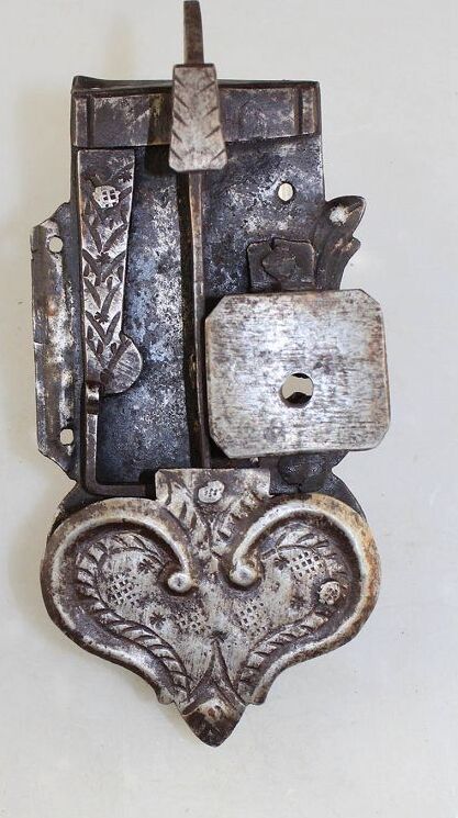 Medieval & later artifacts Lovely European 17th. century Early iron ...