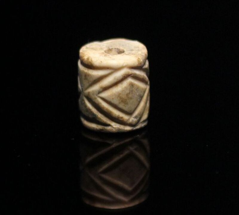 Ancient art Early Mesopotamian Marble Cylinder seal, Jemdet Nasr, 3300 ...
