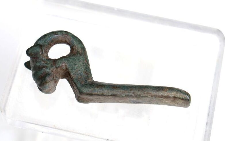 Ancient art Heavy bronze lion attachment or Lock?, Roman, 1st-3rd. cent ...