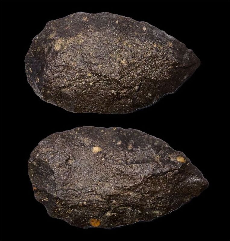 Ancient art Large Palaeolithic Acheulean biface silex stone axe | MA-Shops