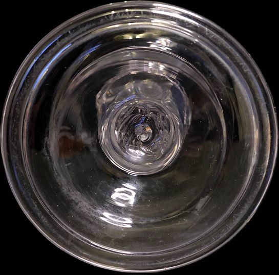 Medieval & later artifacts Massive early European glass Goblet or Pokal ...
