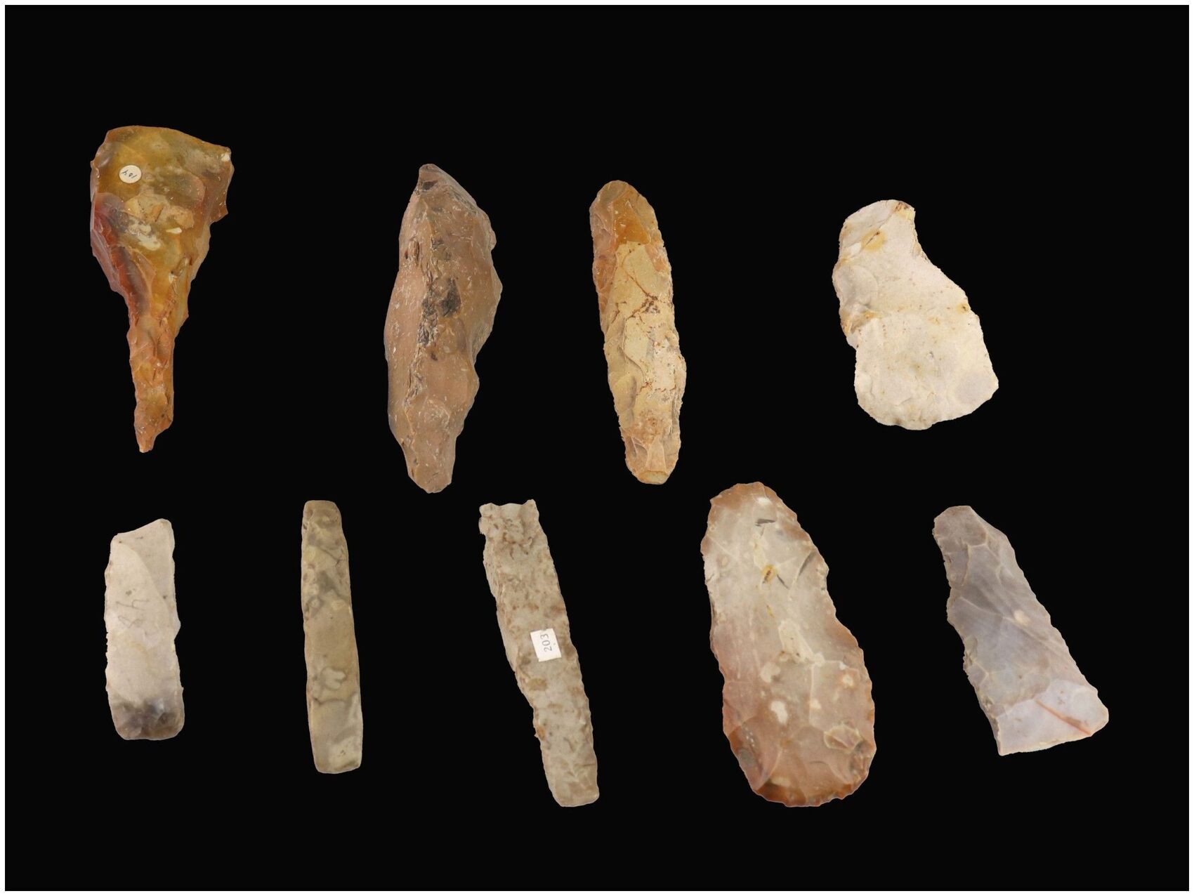 Ancient art Coll. of 9 Danish Neolithic / Mesolithic Axes & Tools | MA ...