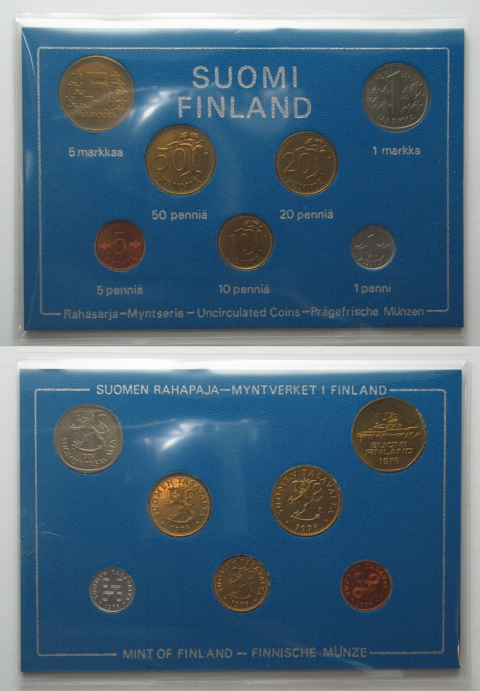Finnland FINLAND 1976 MINT SET BU | MA-Shops