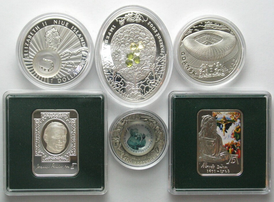 MINT OF POLAND VIP Representation set 2010 POLAND, NIUE, ANDORRA w ...