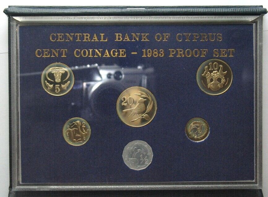 Zypern CYPRUS 1983 PROOF SET SCARCE! | MA-Shops