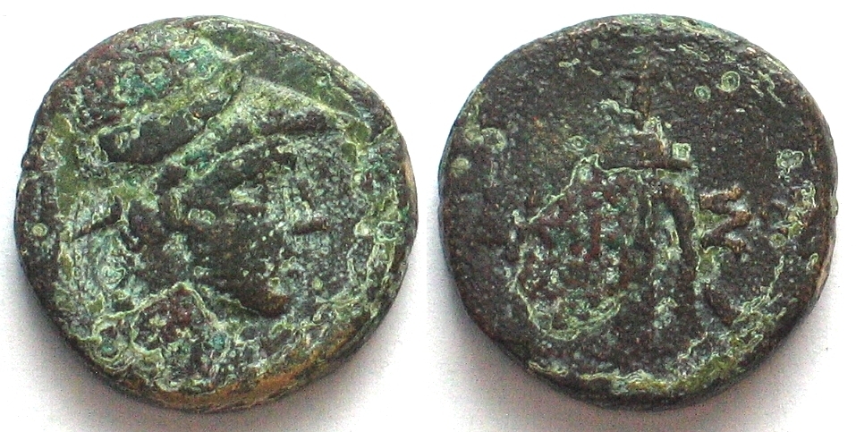 -120/-85 PONTOS. Amisos, AE 20, 120-85 BC, time of Mithradates VI ...