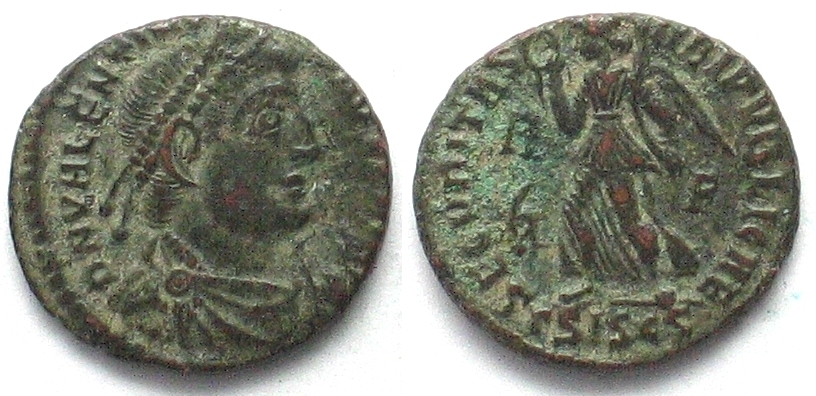 Roman Imperial VALENTINIAN I (364-375 AD). AE3, 364-367, Siscia mint ...