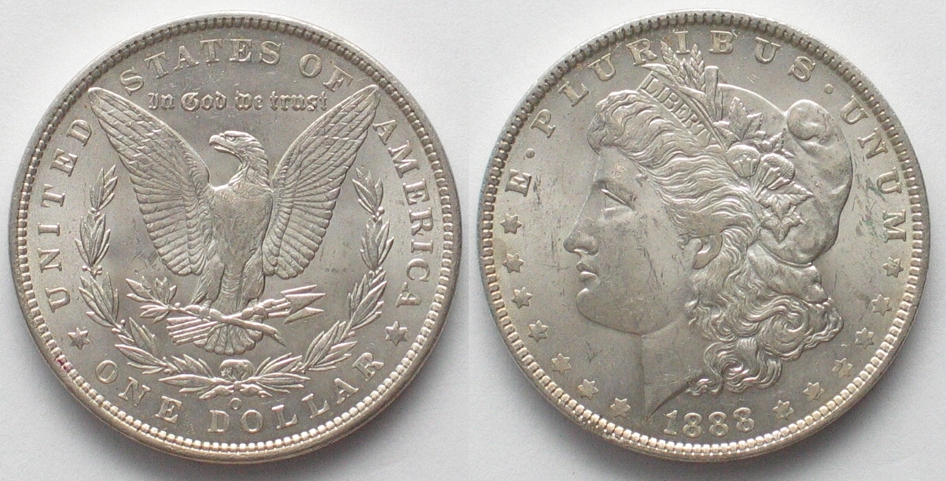 Vereinigte Staaten von Amerika US 1888-O New Orleans Morgan Dollar ...