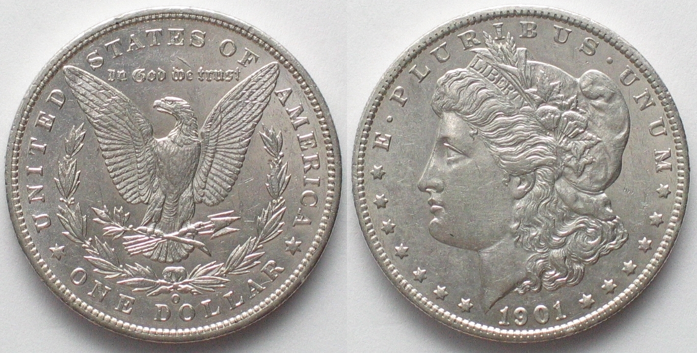 Vereinigte Staaten von Amerika US 1901-O New Orleans Morgan Dollar ...