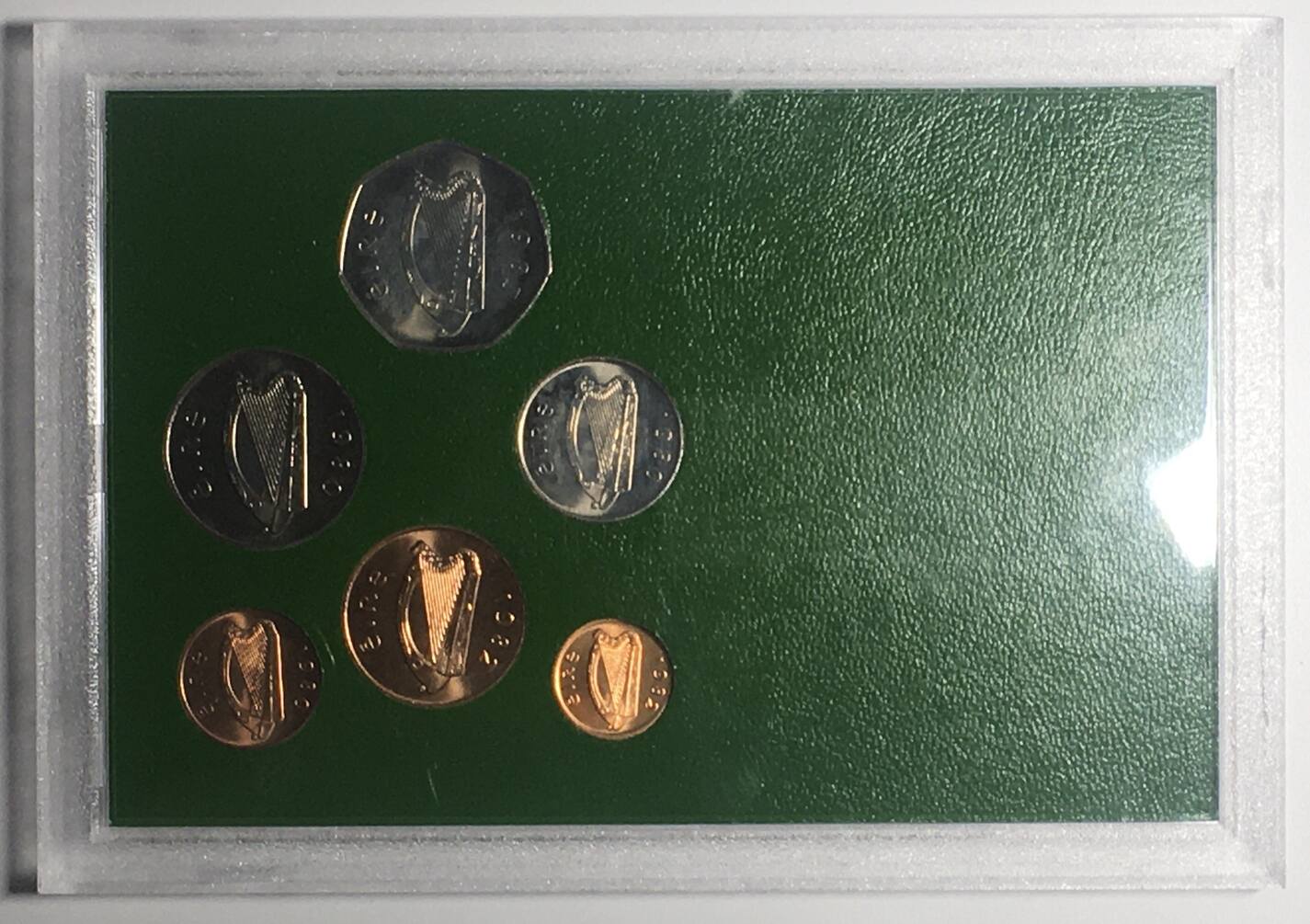 Irland IRELAND 1980-1983 MINT SET 6 coins BU | MA-Shops