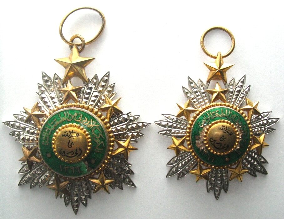 Jordanien - Orden & Abzeichen ORDER OF THE STAR OF JORDAN, 1949, 3rd ...