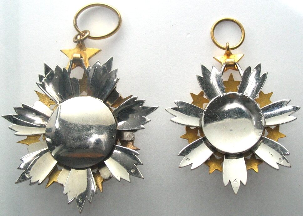 Jordanien - Orden & Abzeichen ORDER OF THE STAR OF JORDAN, 1949, 3rd ...