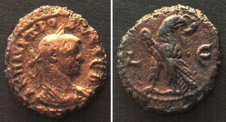 Roman Imperial PROBUS. Potin Tetradrachm of ALEXANDRIA, L E (Yr.5 = 279 ...