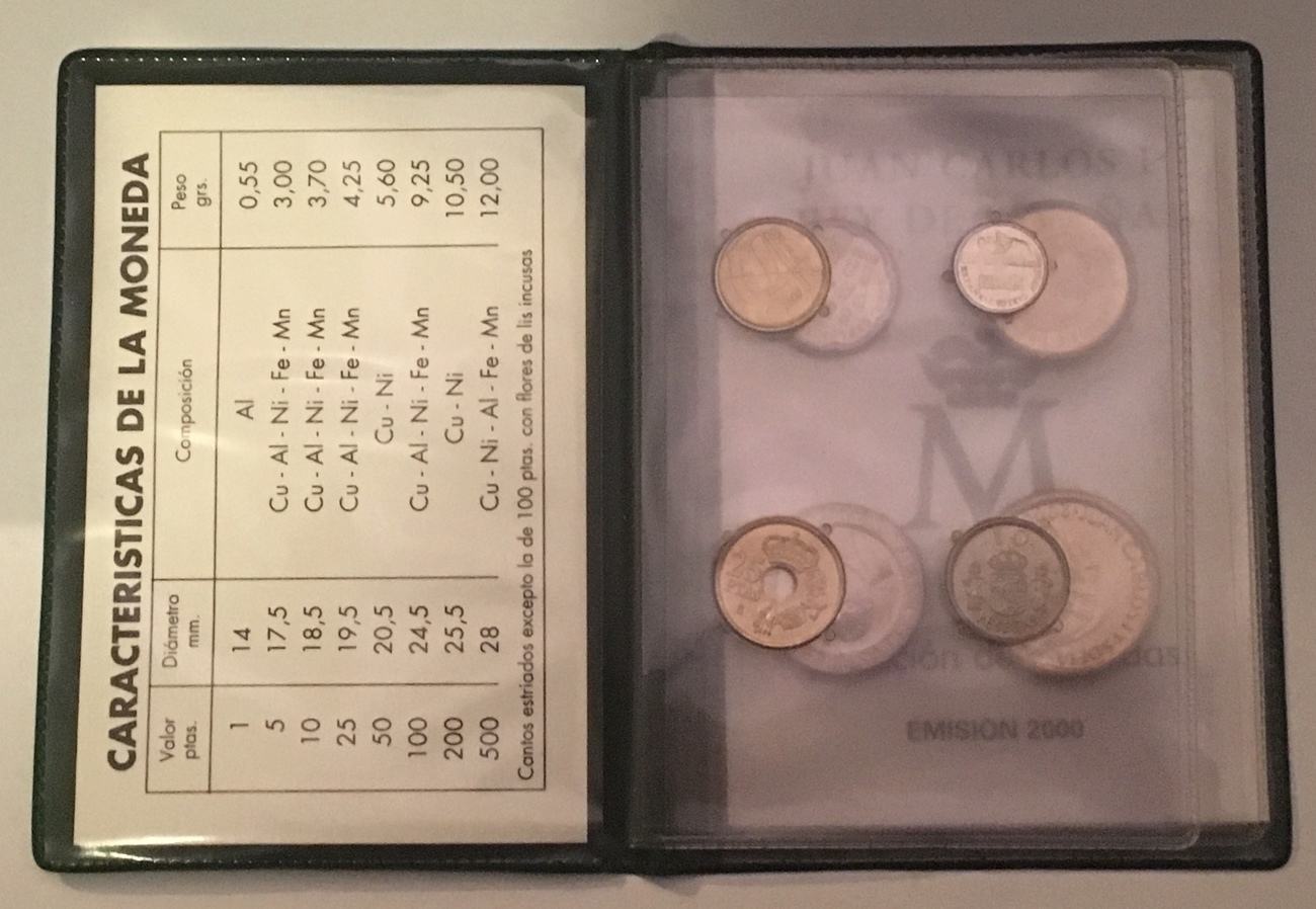 Spanien SPAIN 2001 MINT SET 8 coins VERY SCARCE!!! # 34228 BU | MA-Shops