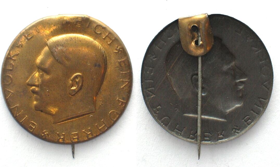 Deutschland - Marken und Zeichen 1932 PRESIDENTIAL ELECTION Button ...