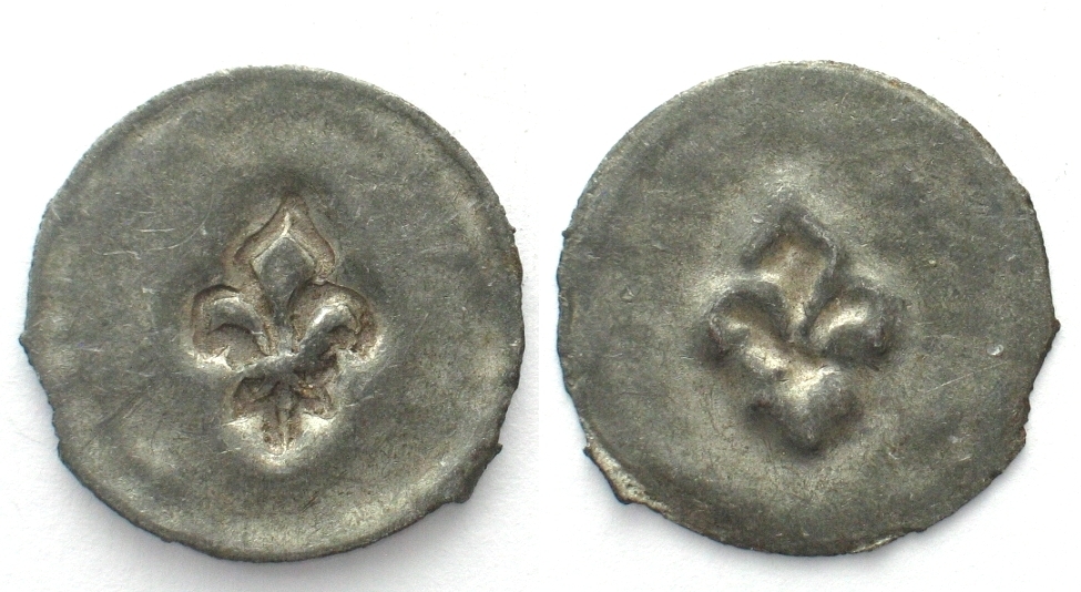 Frankreich - Münzgewichte LILLE. Coin weight, ca. 17th cent., iron ...
