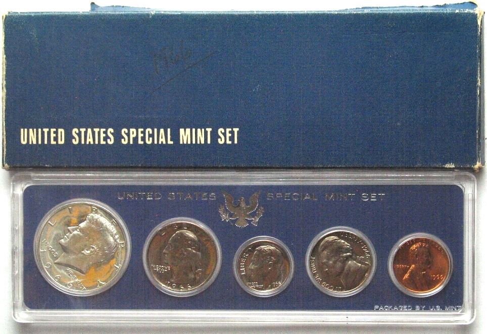 Vereinigte Staaten von Amerika US 1966 Philadelphia PROOF SPECIAL MINT ...