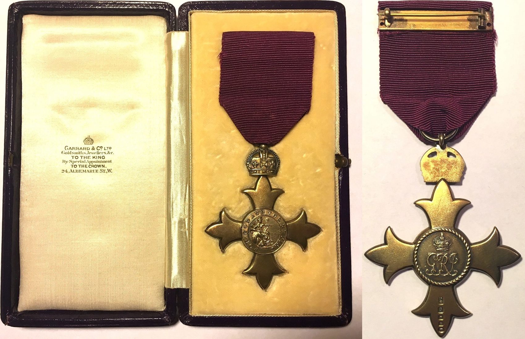 England - Orden und Abzeichen ORDER OF THE BRITISH EMPIRE Officer O.B.E ...
