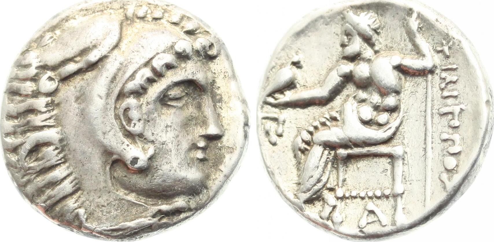 Makedonien Drachme 336-323 v. Chr. Alexander III. Der Grosse 336-323. VF-EF | MA-Shops