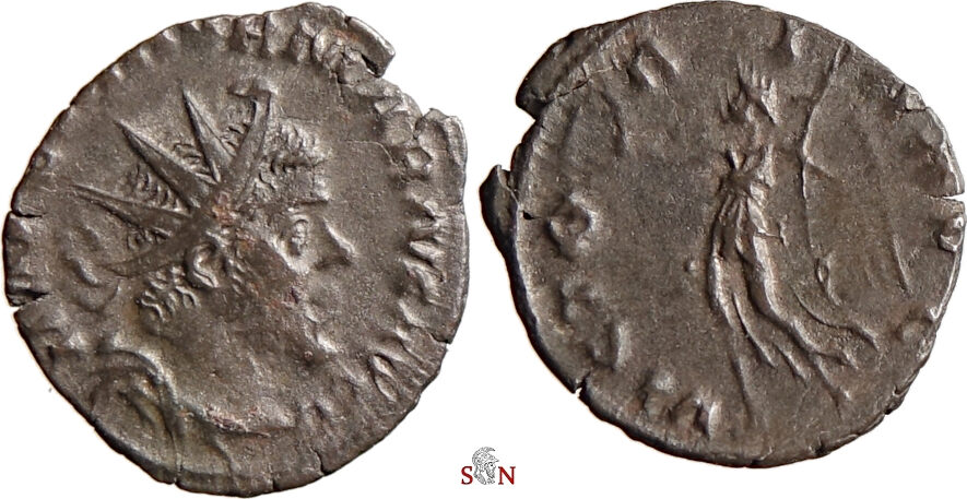 Marius Antoninianus - VICTORIA - Rare with draped and cuir. bust ...