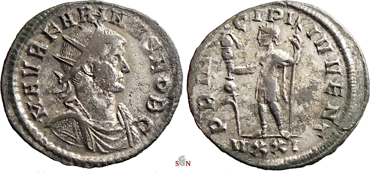 Carinus Antoninianus - rare KARINVS legend - PRINCIPI IVVENT | MA-Shops