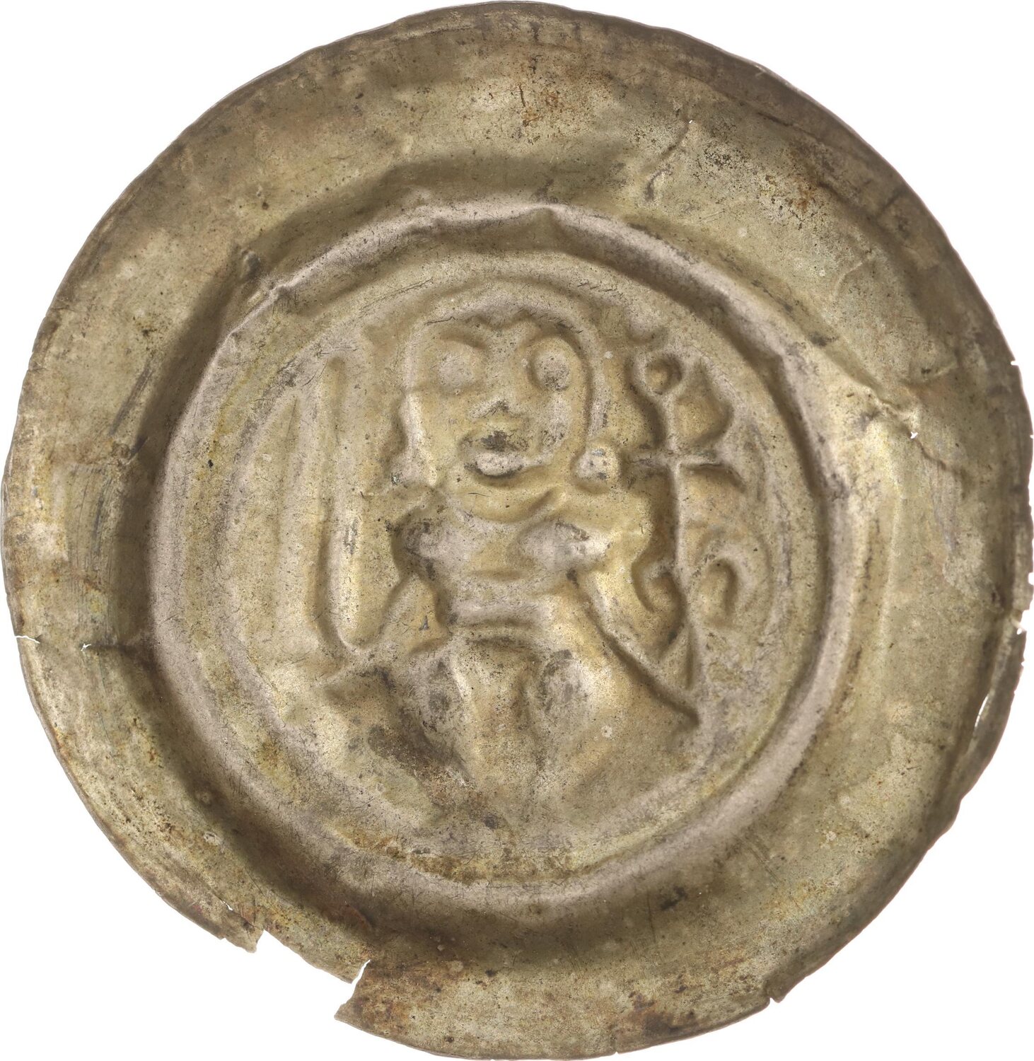 Sachsen-Meißen, markgräflich wettinische Mzst. Brakteat Heinrich der ...