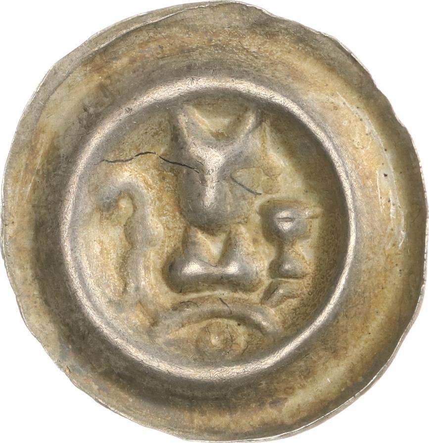 Verden, bischöfliche Münzstätte Brakteat Lüder von Borg 1231-1251. VF ...