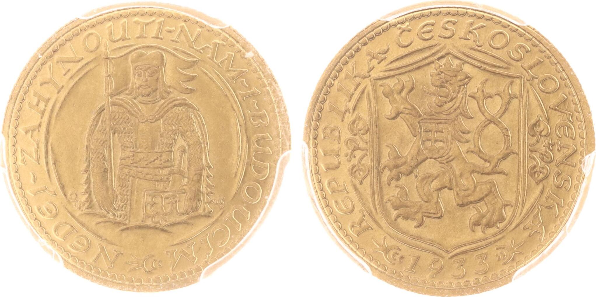 Tschechoslowakei Dukat Gold 1933 BU | MA-Shops