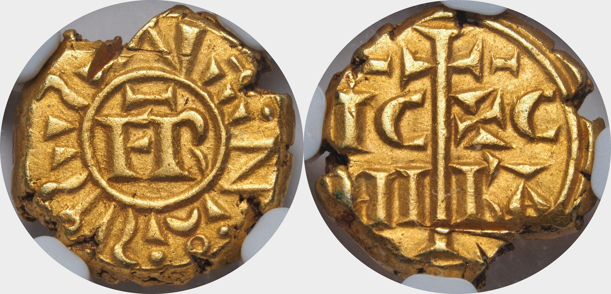 ITALY 3 Tari 1197-1250 AD Sicily, Frederick I. Gold Multiple Tari Coin ...