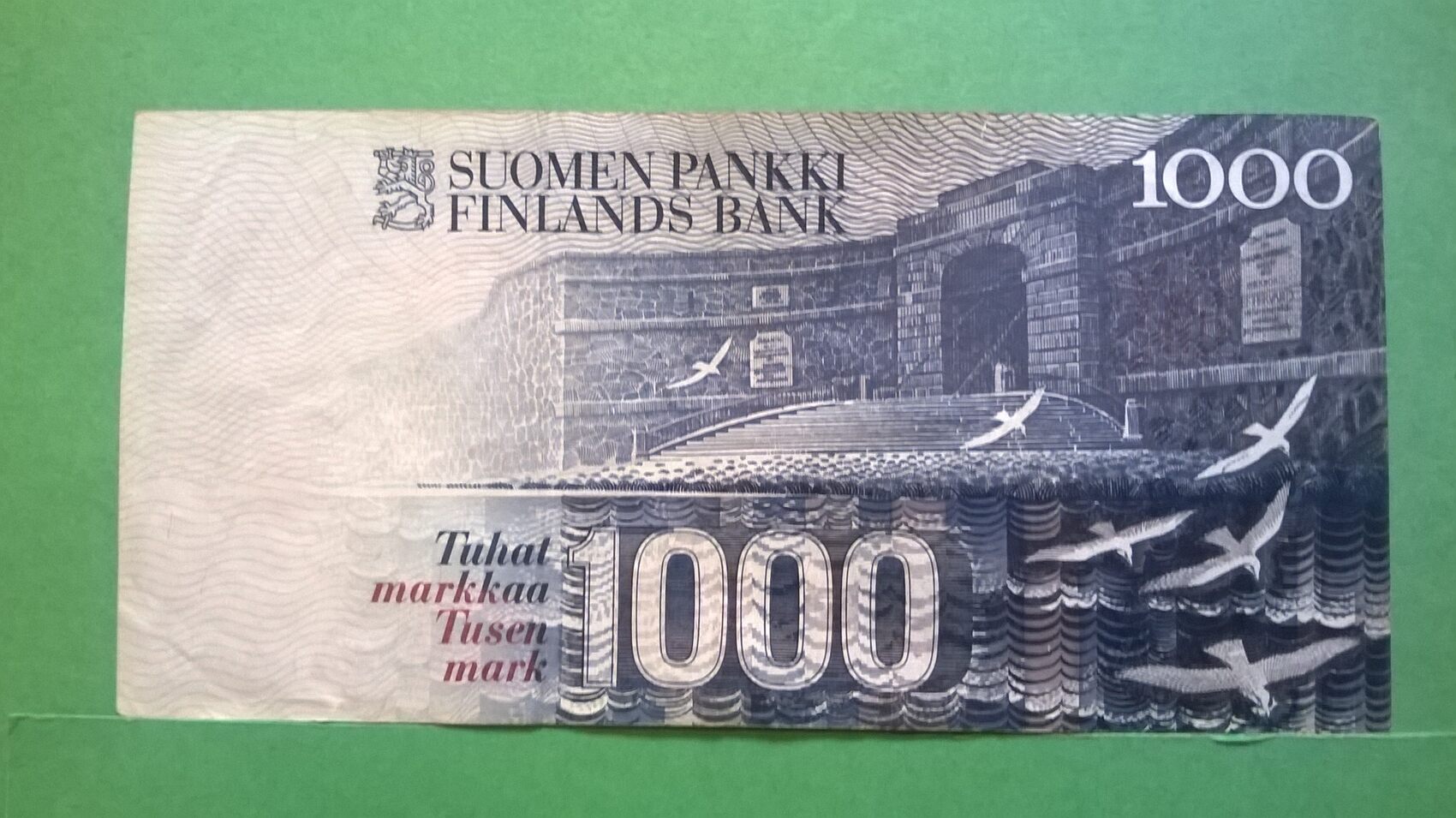 Finland, Finnland, 1000 markkaa 1986 Litt A, Banknote, seldom in MA ...